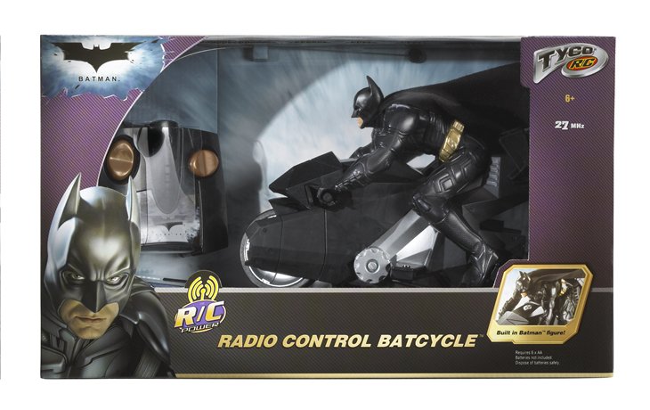 M6337 : TYCO® R/C BATMAN™ Radio Control BATCYCLE™ - US