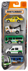 Matchbox™ Metro Transit 5-pack