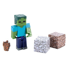Minecraft Zombie Figure