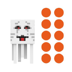 Minecraft Fireball Ghast Figure
