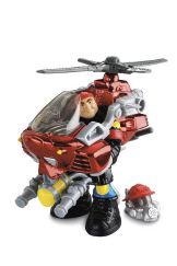 Rescue Heroes™ - Hal E. Copter™ Flying Firefighter