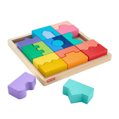 Fisher-Price® Wooden Interlocking Blocks