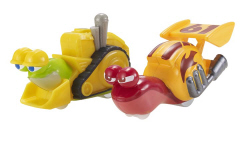 Dreamworks Turbo Shell Racers™ Vehicles Basic 2-Pack Burn vs. Bulldozer